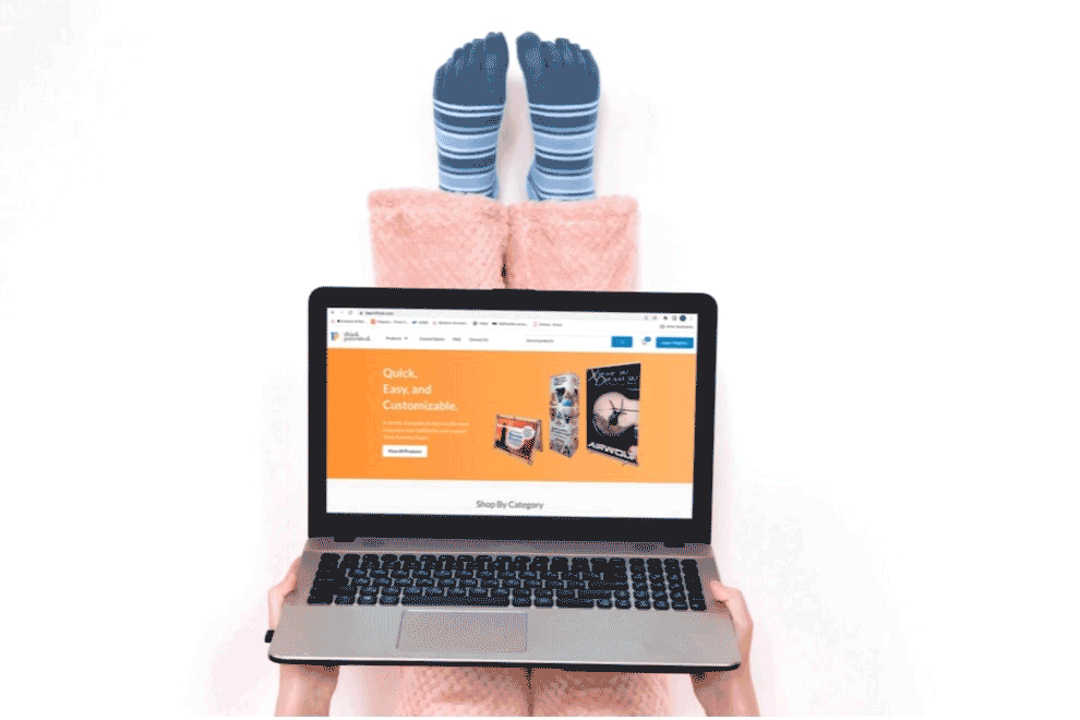 Shop in Your Pajamas on the TP Print Hub